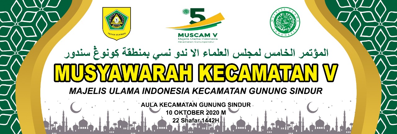 MUI Kecamatan Gunung Sindur Gelar Pemilihan Ketua MUI Baru